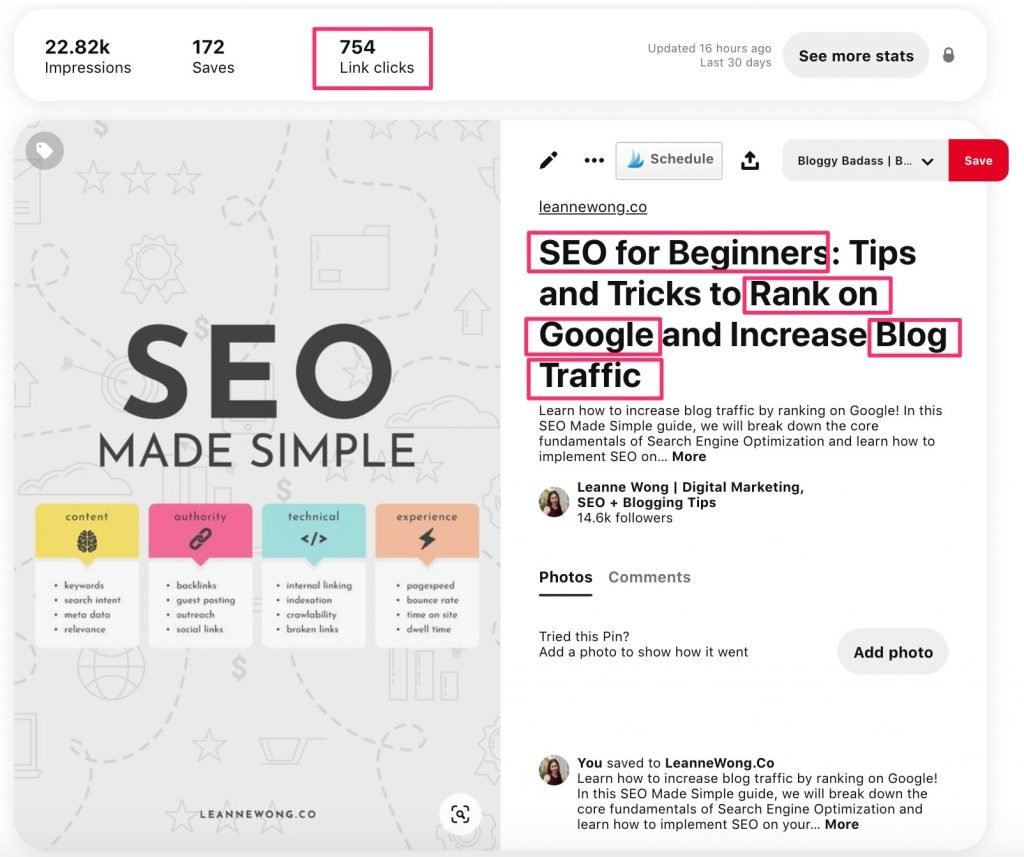 How to do Pinterest Keyword Research - Leanne Wong