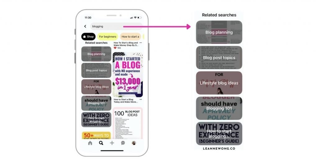 How to do Pinterest Keyword Research - Leanne Wong