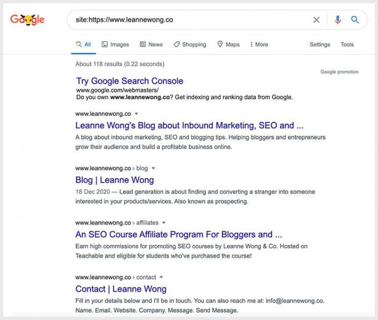 13 Ways to get Google to index your website faster - Leanne Wong