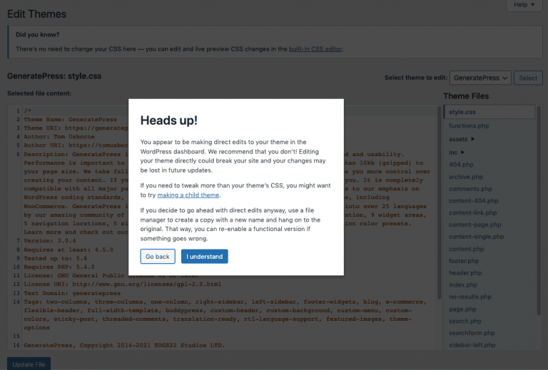 How to Edit HTML in Wordpress Code Editor without Breaking Your Website ...
