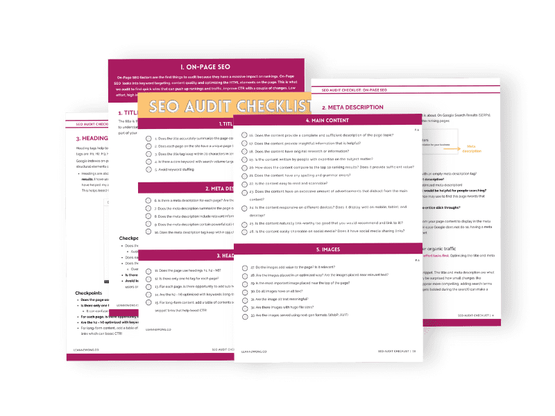 94-Point SEO Audit Checklist to Rank Higher on Google