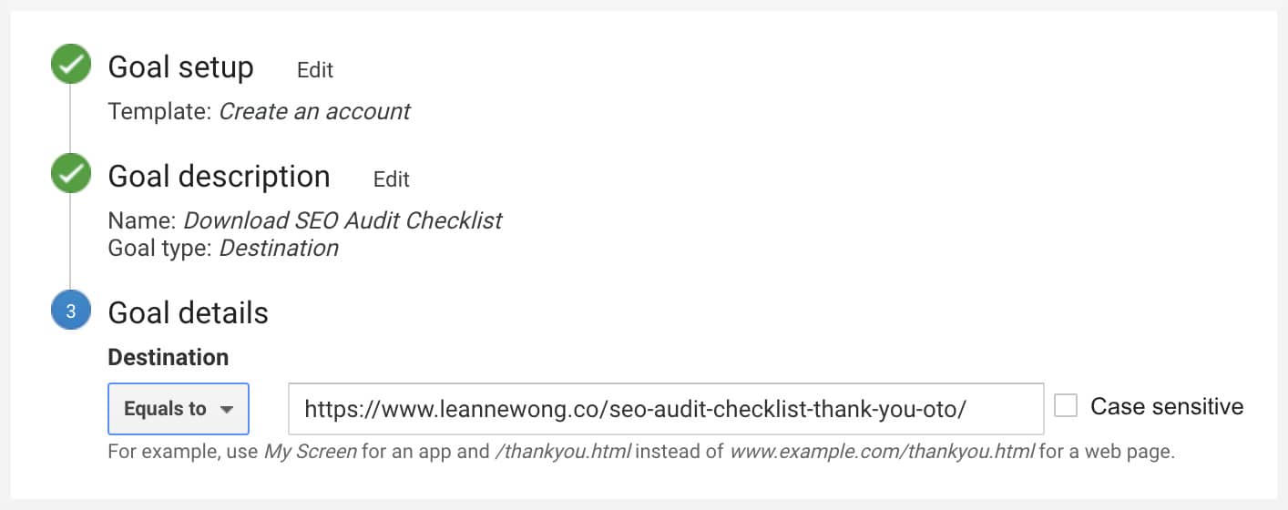 Universal Analytics: Google Analytics Goals available to track on your ...