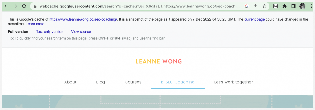 7 Easy Ways to Check When a Webpage was Last Updated - Leanne Wong