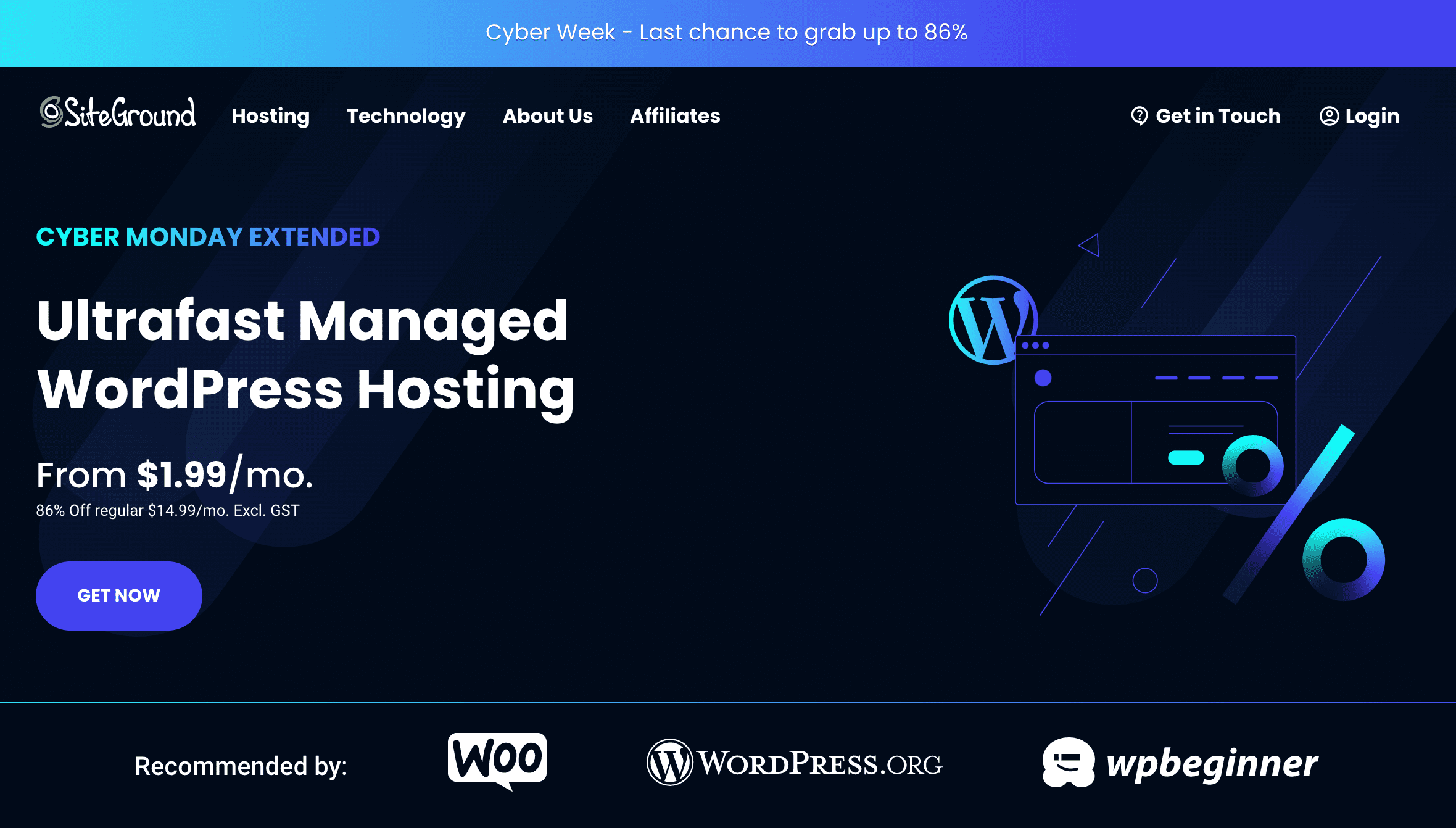 Siteground Black Friday Cyber Monday 2025: Save up to 86% OFF Web ...