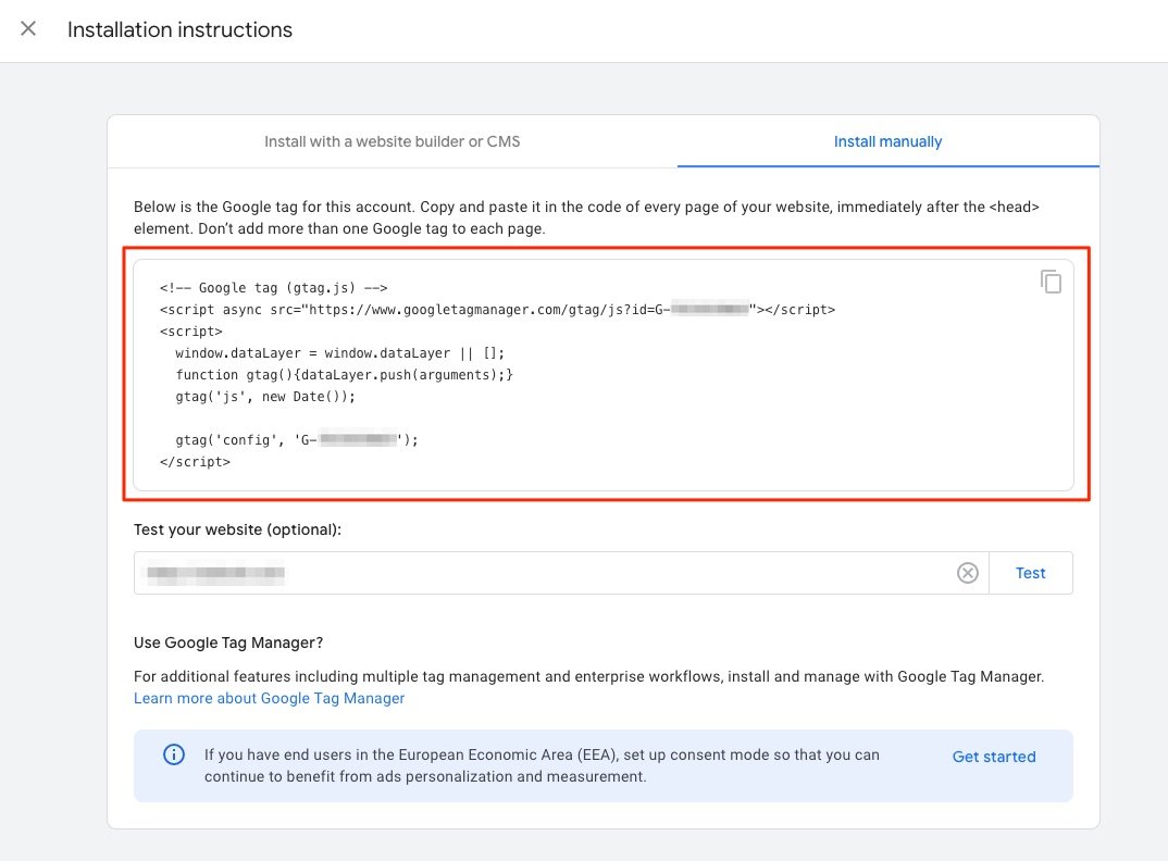How to add a new website property in Google Analytics 4 (No plugins ...