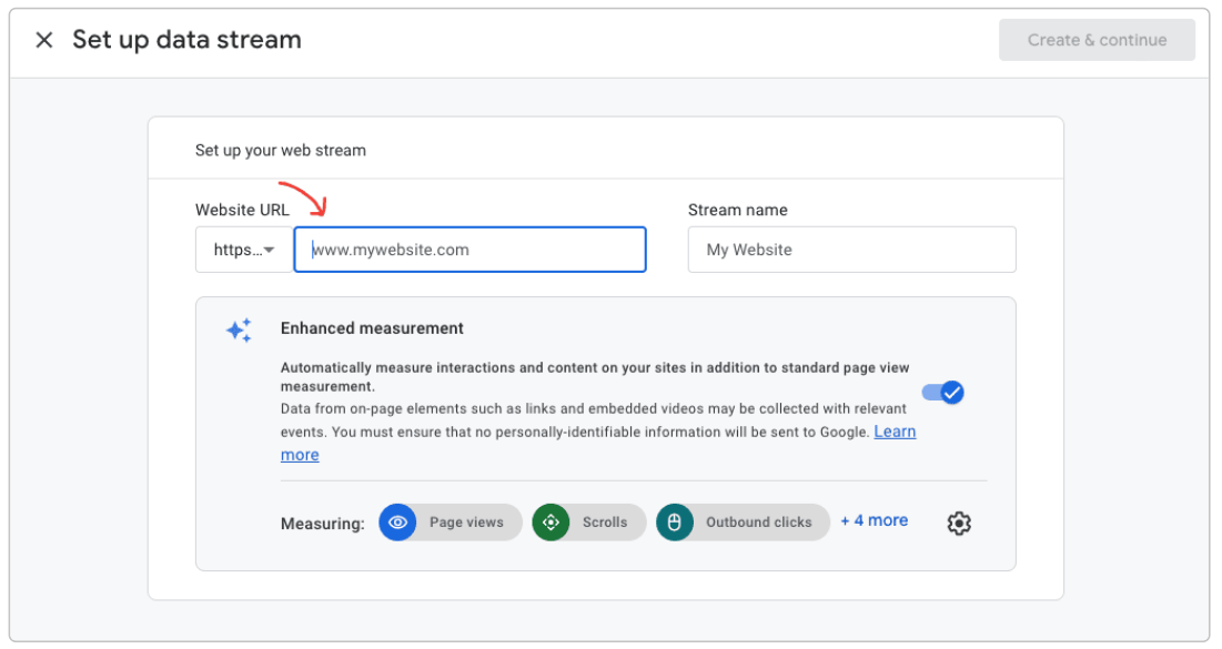 How to add a new website property in Google Analytics 4 (No plugins ...